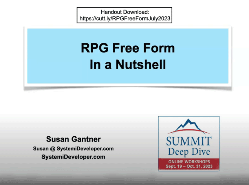Next Generation Free-Form RPG with Susan Gantner - Seiden Group